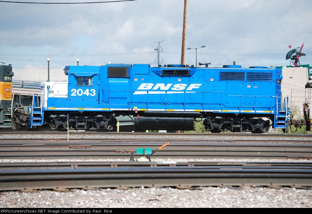 BNSF 2043 Not Really Sure But I Think This Is A GP38-2